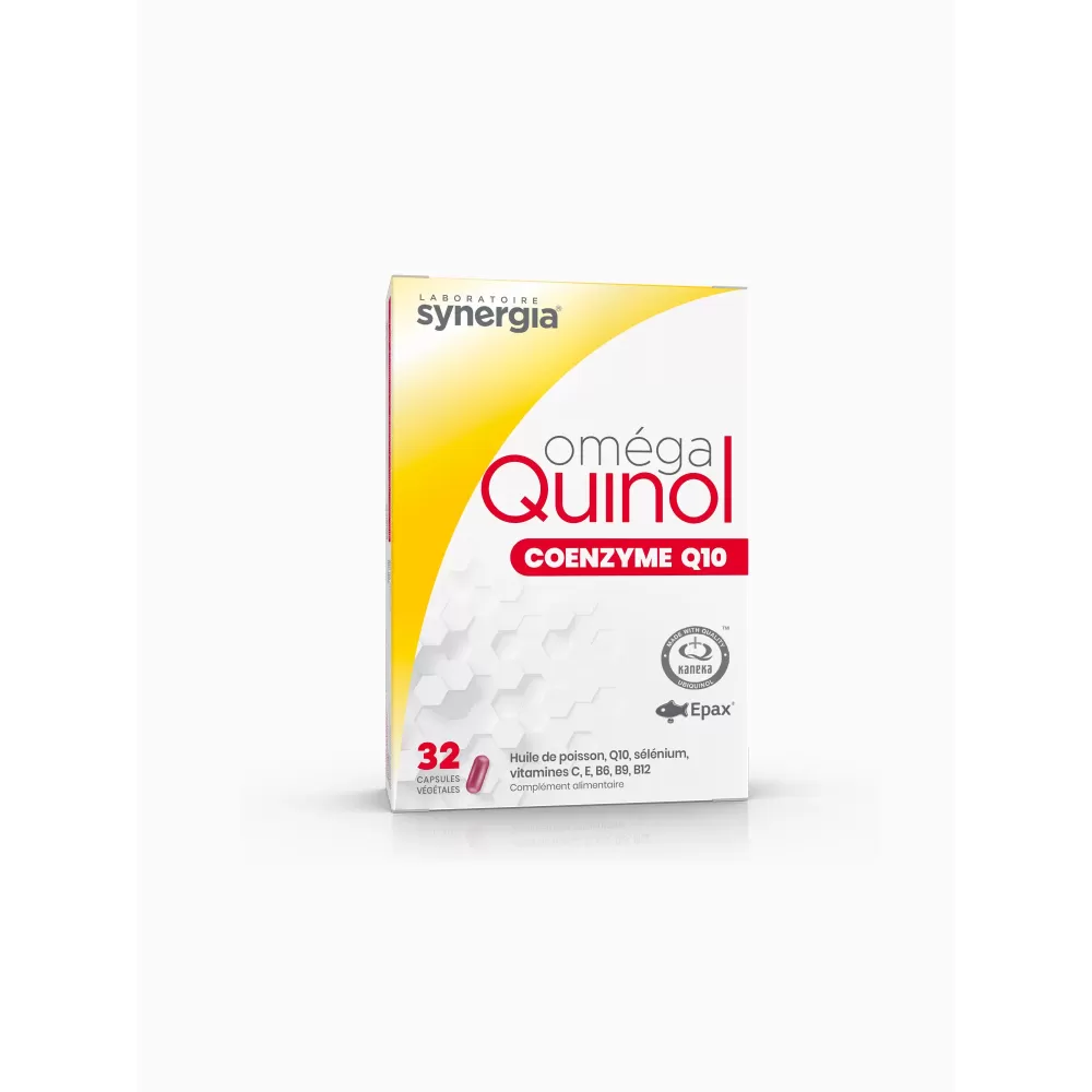 Oméga Quinol : Complément au Coenzyme Q10 | Synergia